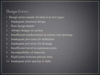 deterioration of concrete structures( repair and rehabilitation of ...