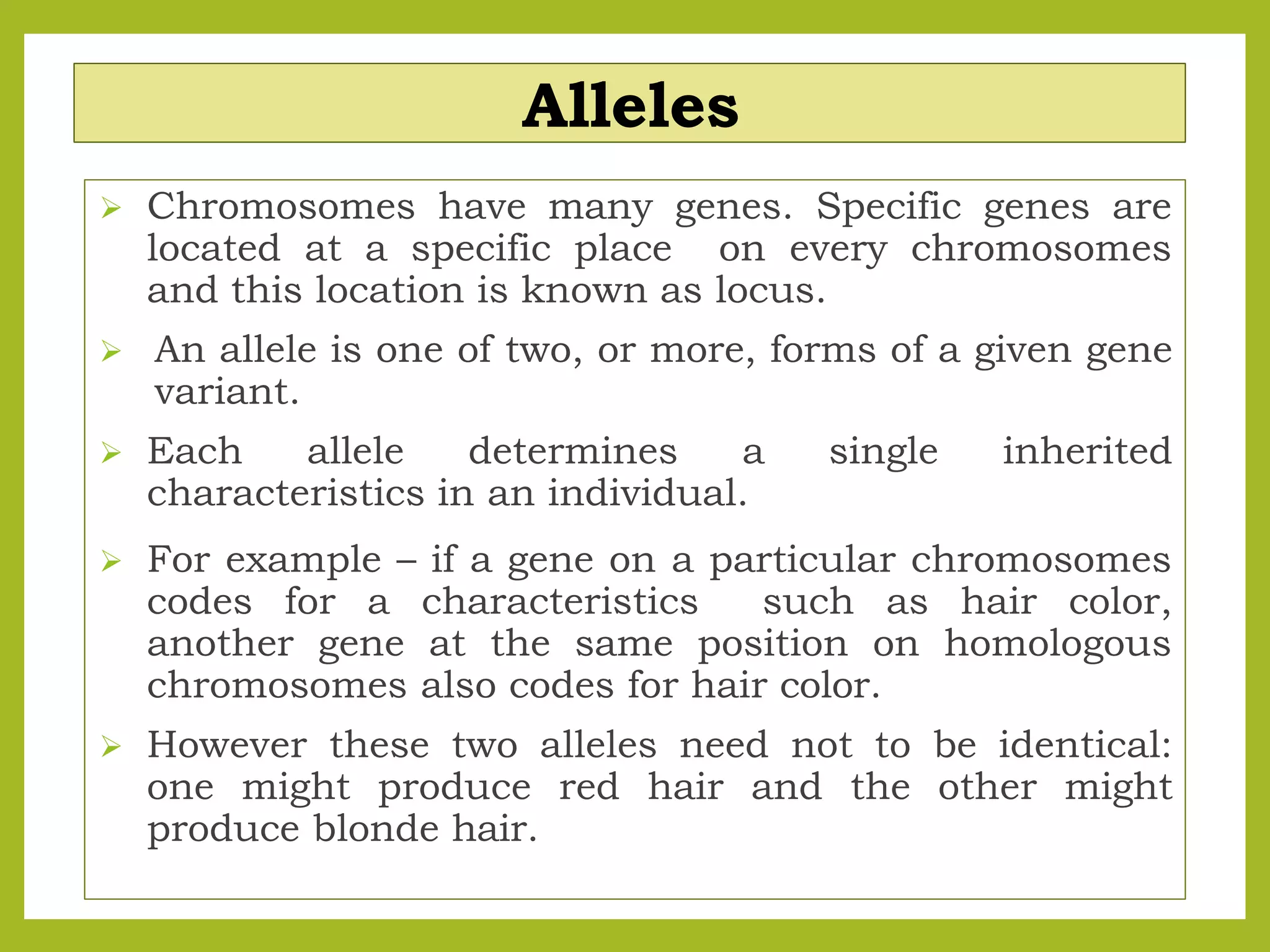 1 Unit - I Introduction to genetics, Practical implications & Impact of ...