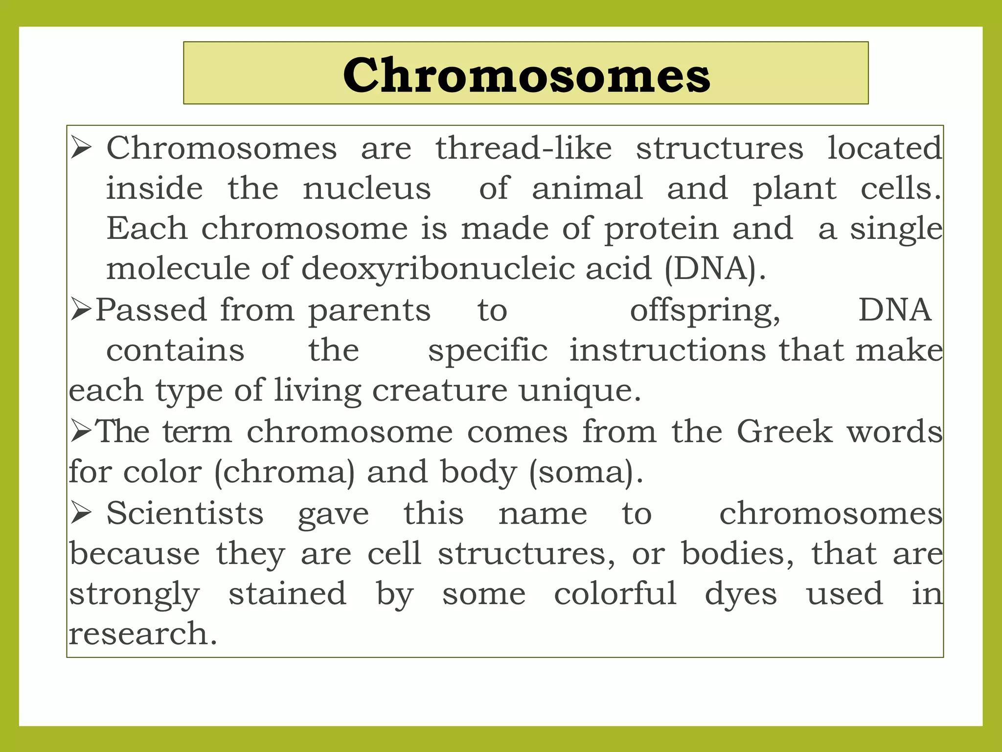 1 Unit - I Introduction to genetics, Practical implications & Impact of ...