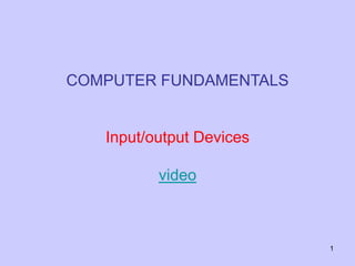 1unit two input output | PPT