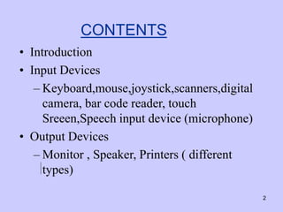 1unit two input output | PPT
