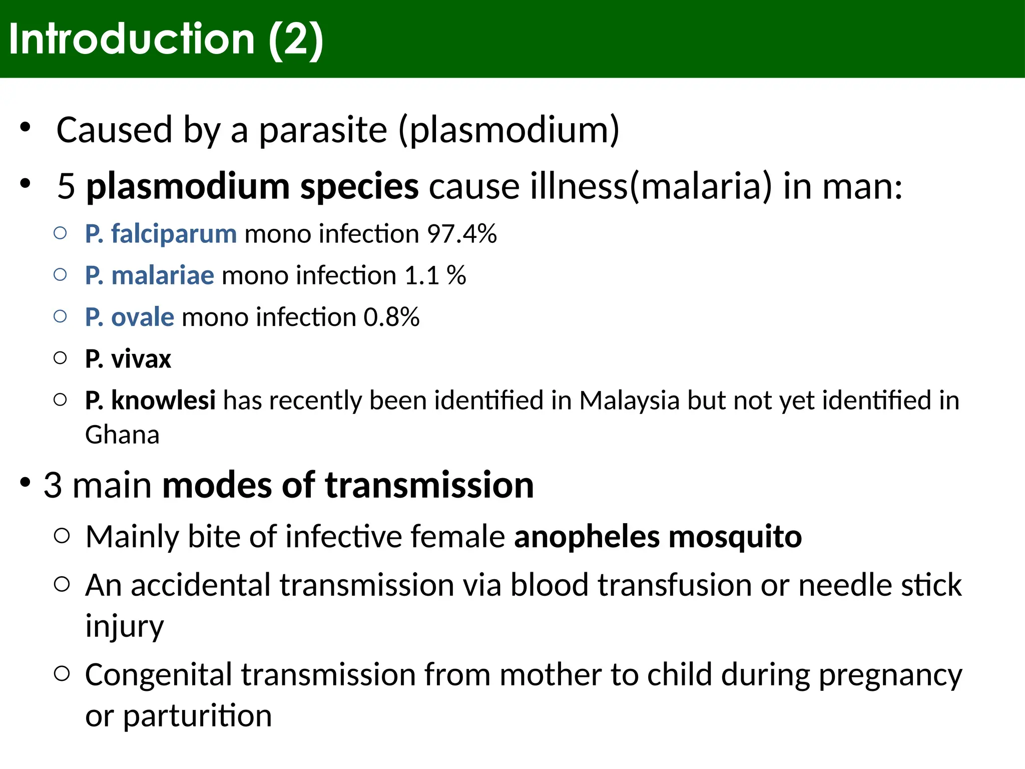 Updated Guidelines on Malaria Case Management | PPTX