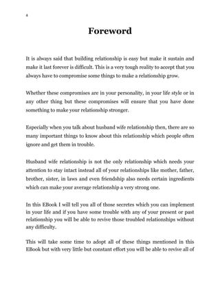 Revive Your Relationship - Ultimate Guide | PDF