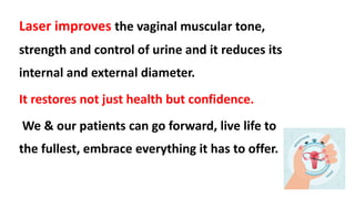 Urinary incontinence at Menopause : Dr Sharda Jain | PPTX