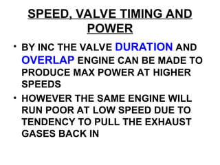 VAlve and ignition timings of internal combustion engine | PPT | Auto ...