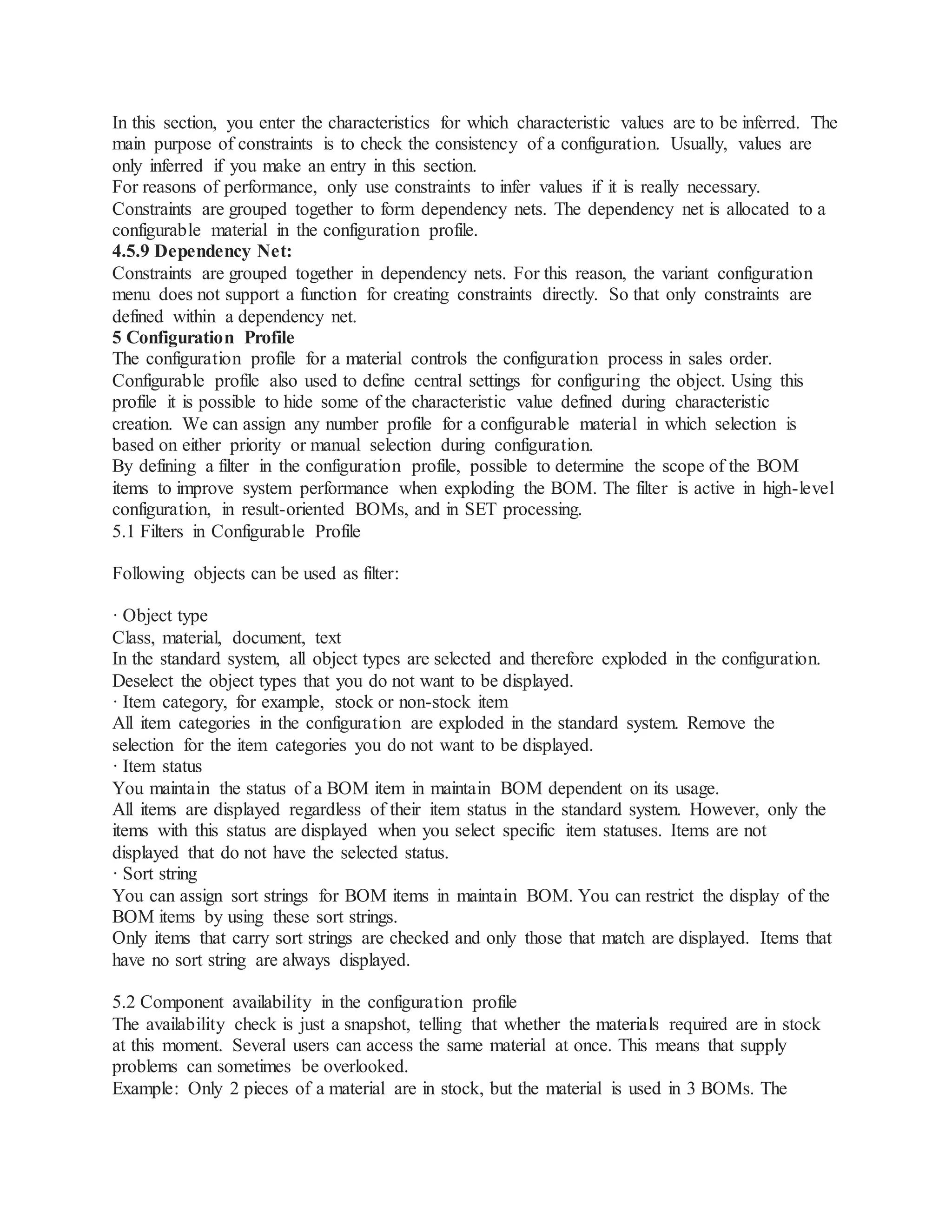 1 variant configuration | PDF