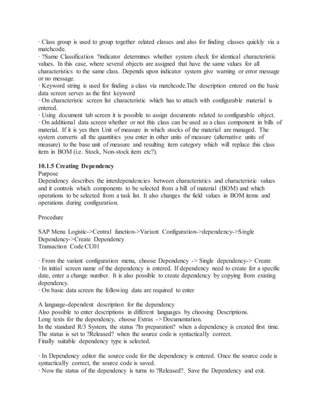 1 variant configuration | PDF