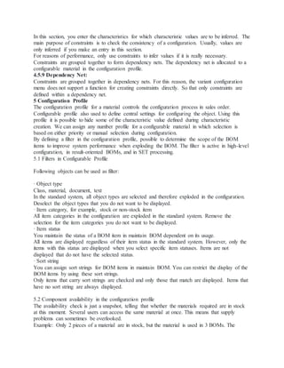 1 variant configuration | PDF