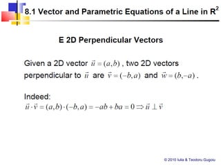 1 vector and_parametric_equations_of_a_line_in_r2 | PPT