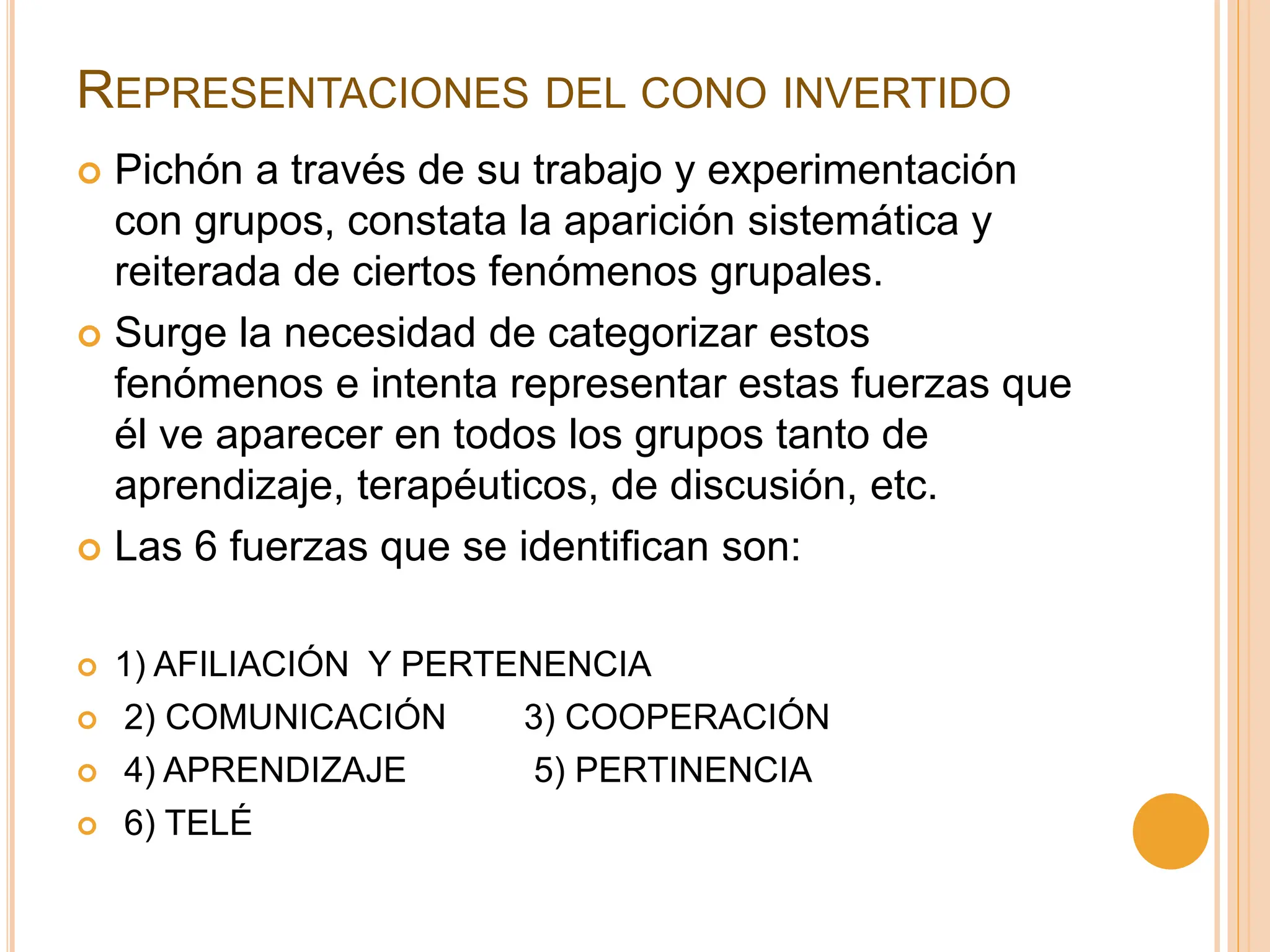 VECTORES DEL CONO INVERTIDO, Psicología Social | PPTX | Education