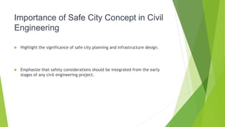 Safe city concept | PPTX