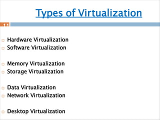 1 virtualization | PPTX