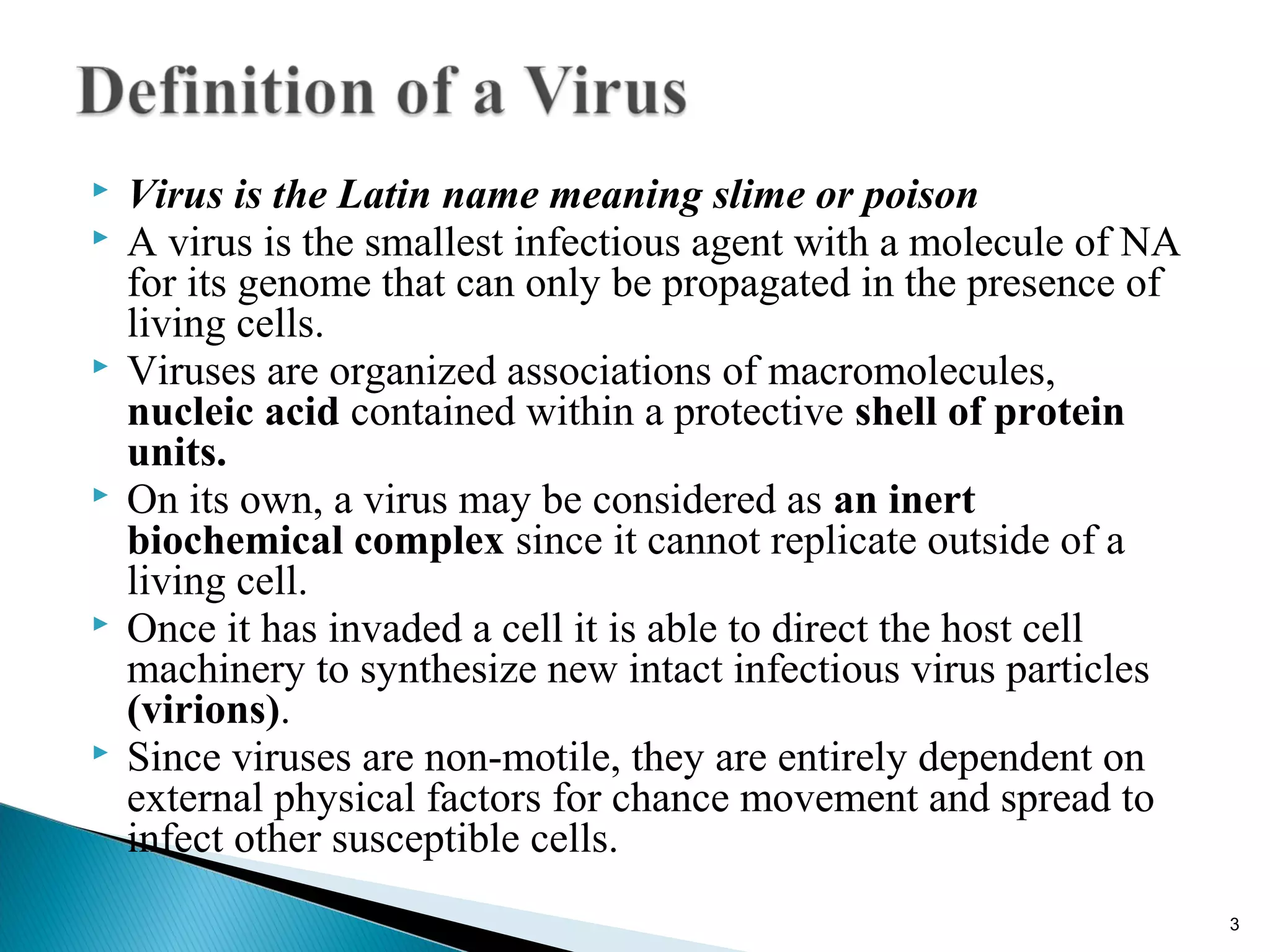 1 virus structure | PPT