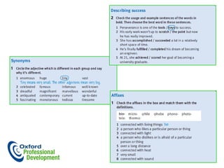1 vocabulary and dictionary skills | PPT