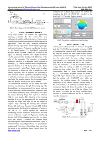 Voltage profile Improvement Using Static Synchronous Compensator STATCOM | PDF