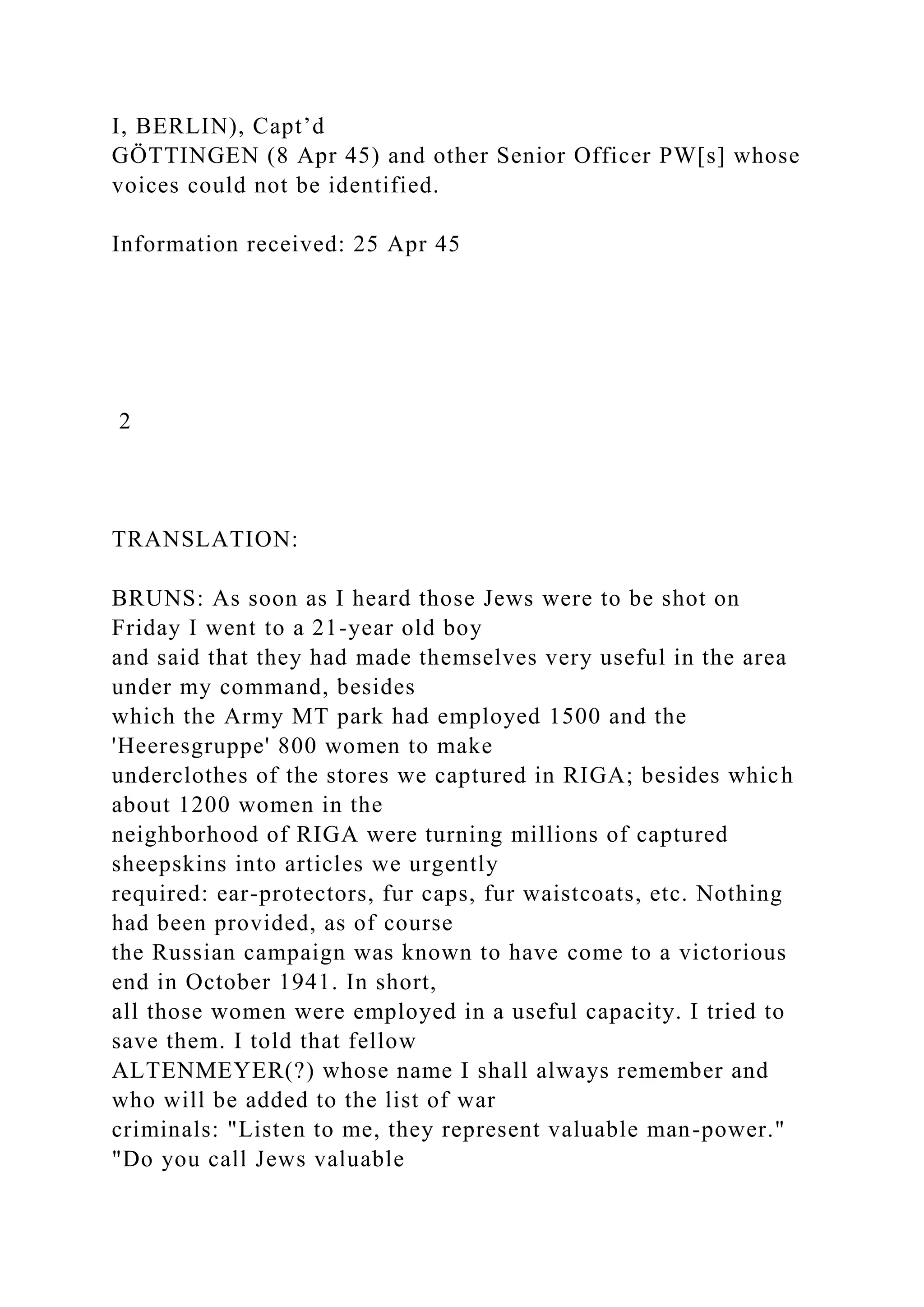 1 Volume 7. Nazi Germany, 1933-1945 Telex Message.docx