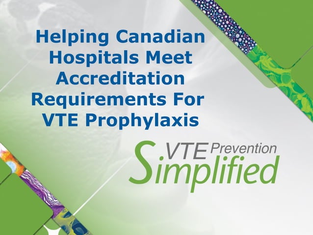 1 vte and kit education for healthcare professionals and administrators ...