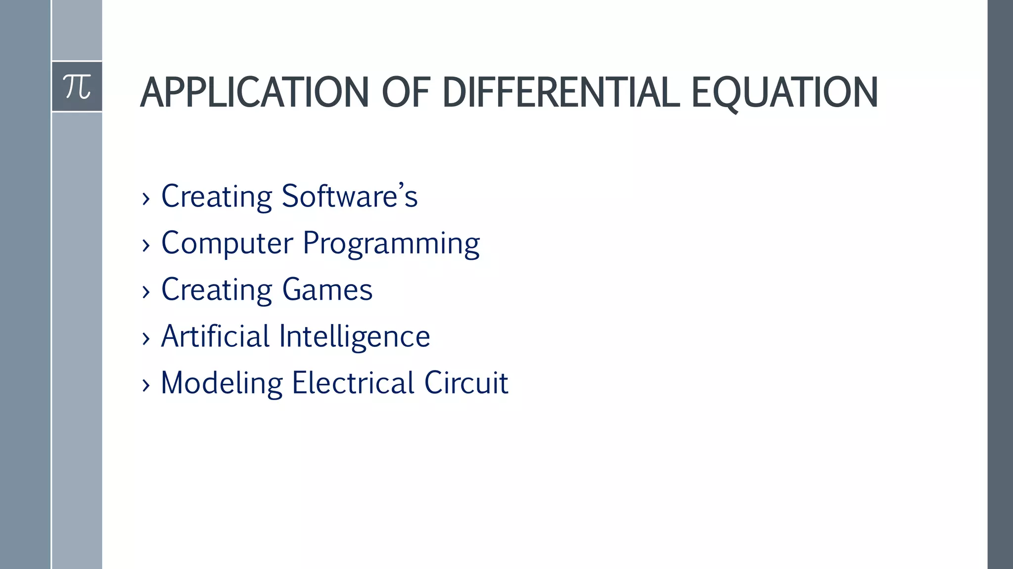 Differential equation and its order and degree | PPTX