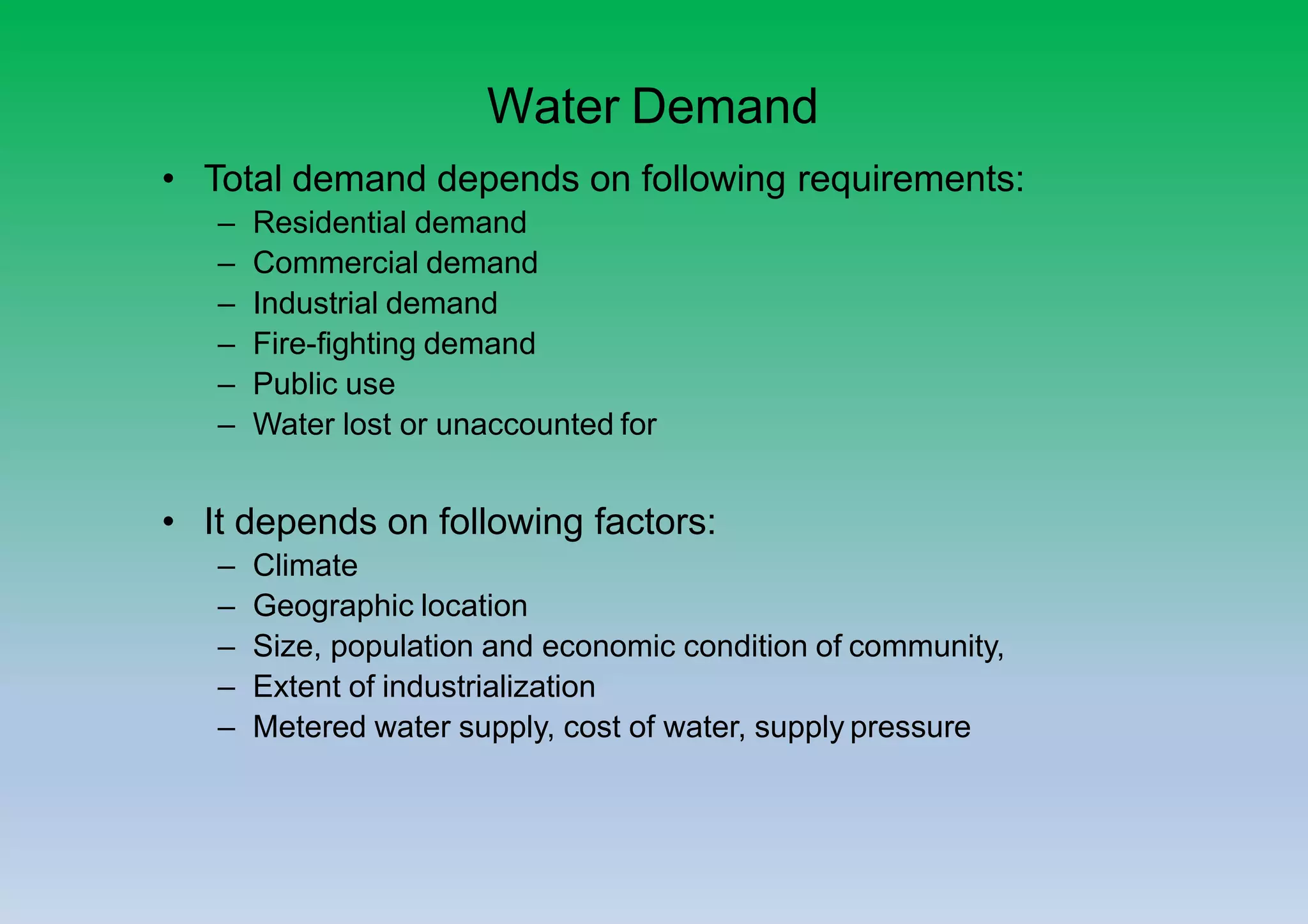 1 Water Demands, Sources and Population Forecasting-converted.pptx