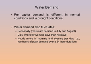 1 Water Demands, Sources and Population Forecasting-converted.pptx