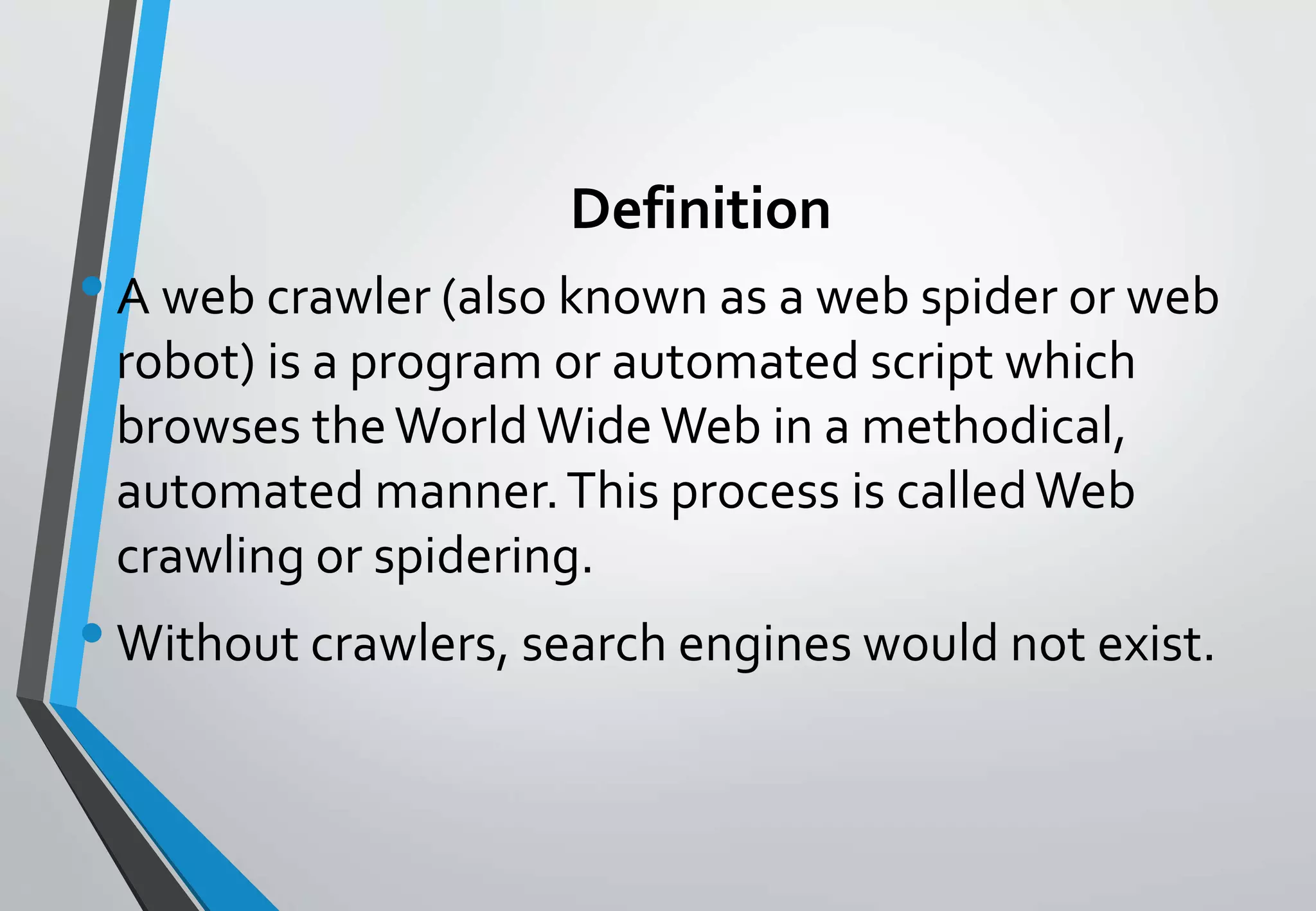 Web Crawlers | PPTX