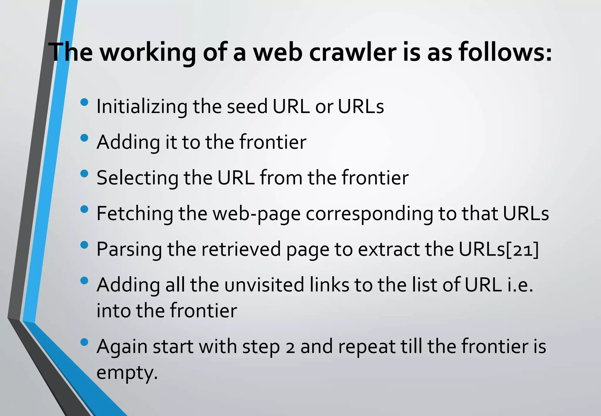 Web Crawlers Ppt