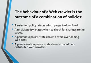 Web Crawlers | PPT