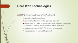 1 web technologies | PPT