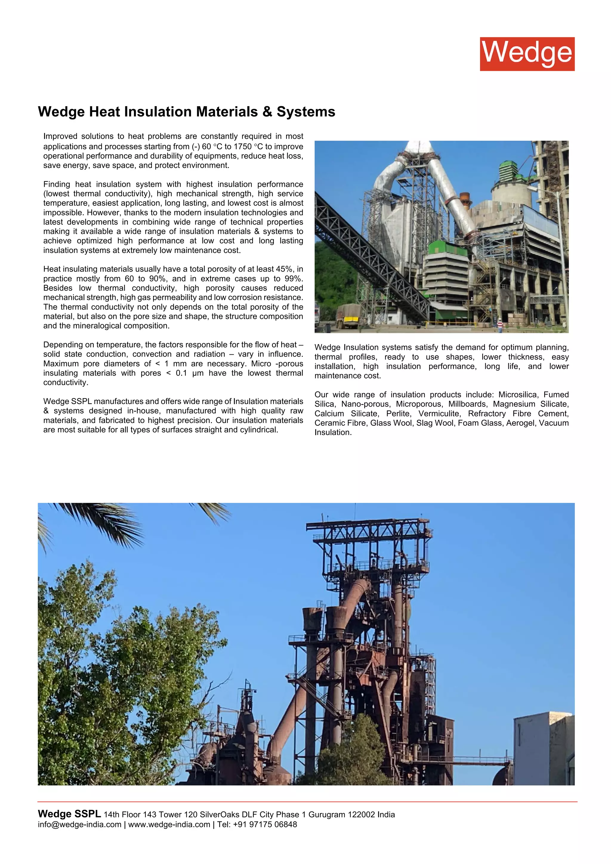 High Temperature Thermal Insulation | PDF