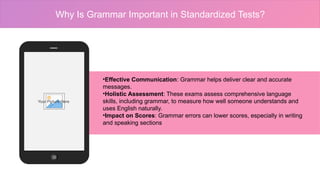 1 WEEK 1 Introduction for standardized-test grammar | PPT