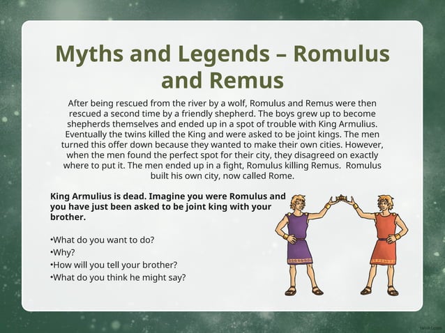 1 Week Myths and Legends Topic Morning Activities LKS2.ppt