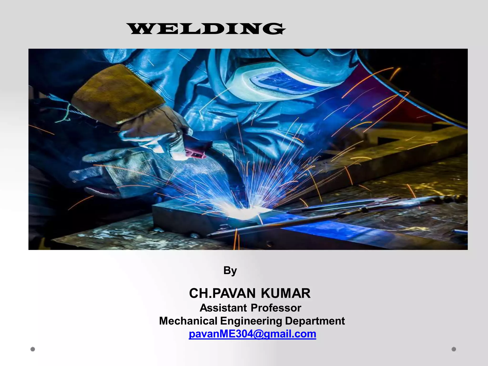 1 welding TYPES AND PROCESSES | PDF