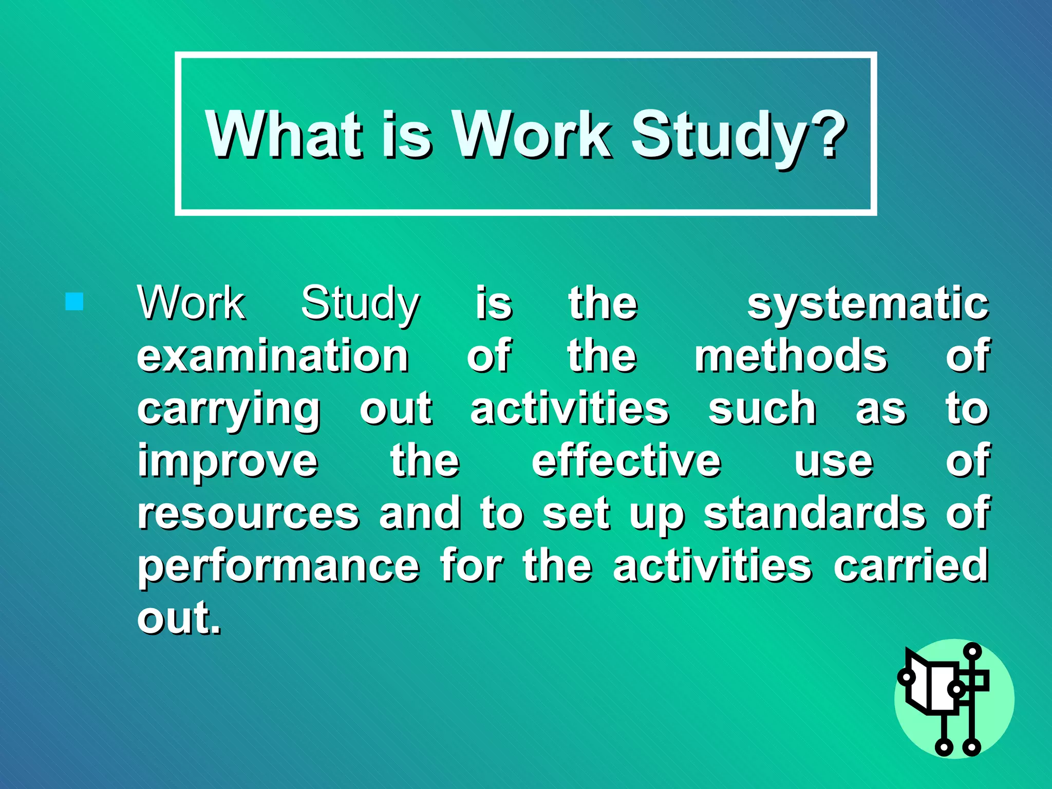 What Is Work Study | PPT