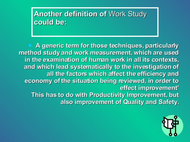 What Is Work Study | PPT
