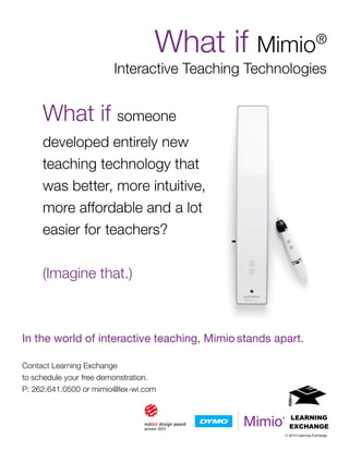 1 what if mimio | PDF