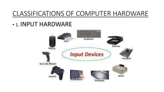 1 What is a computer_hardware.pptx | Computer Peripherals | Computing