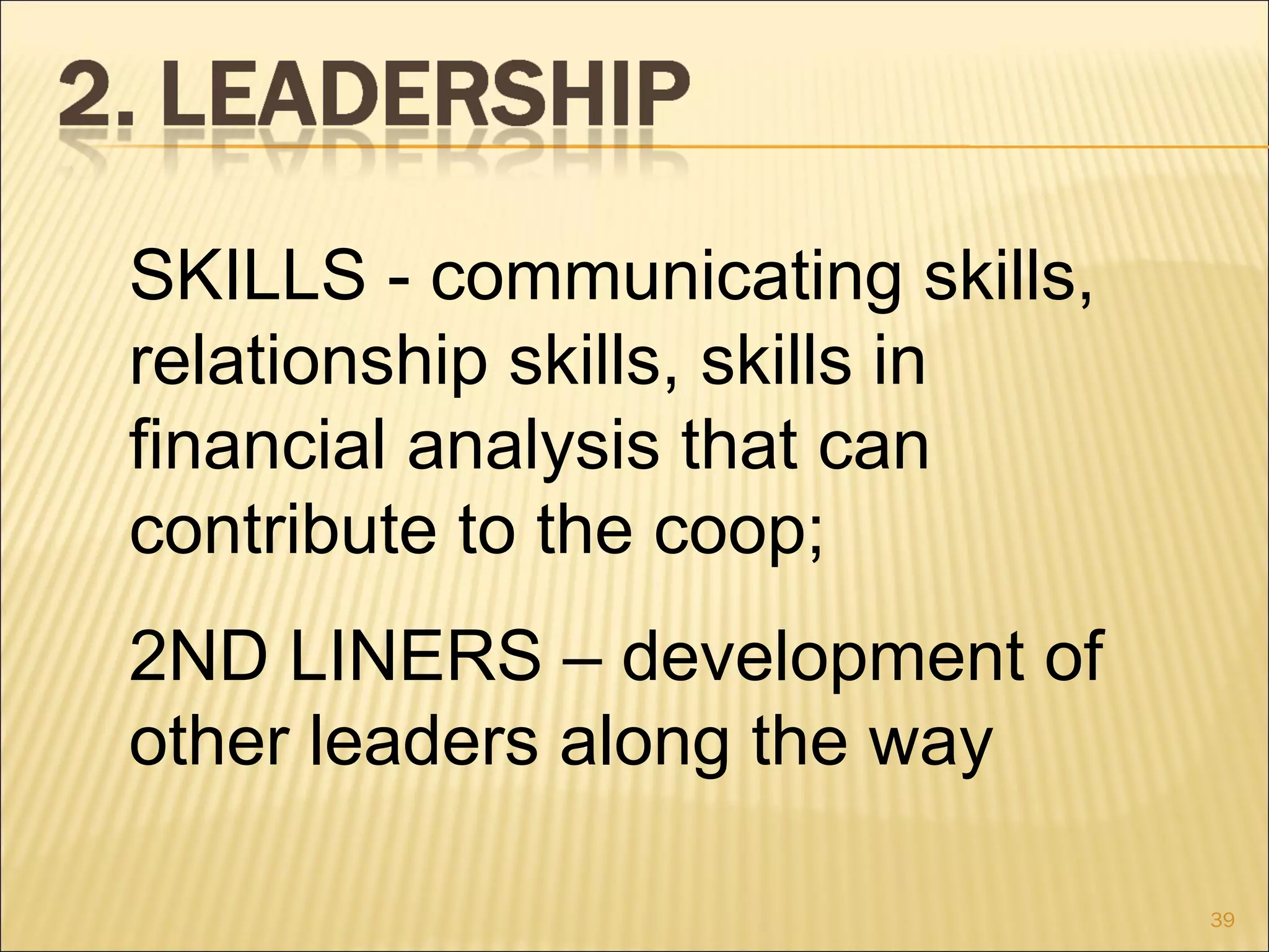 Basic Coop Management | PPT