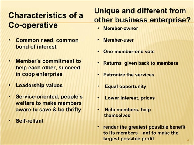 Basic Coop Management | PPT | Business | Business and Finance