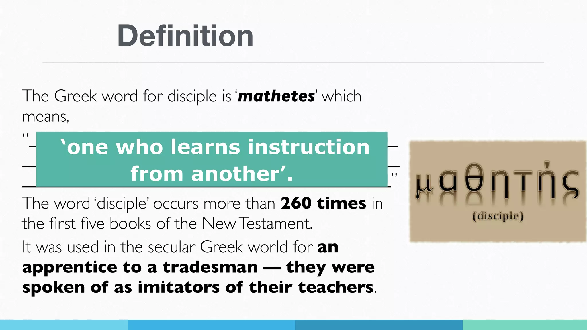 1 What is a Disciple? | PDF