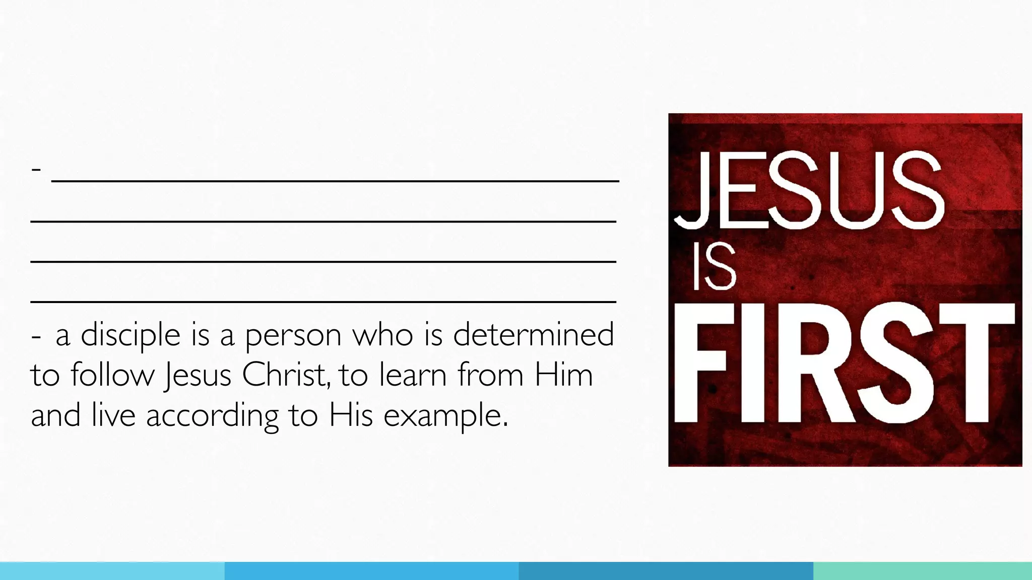 1 What is a Disciple? | PDF