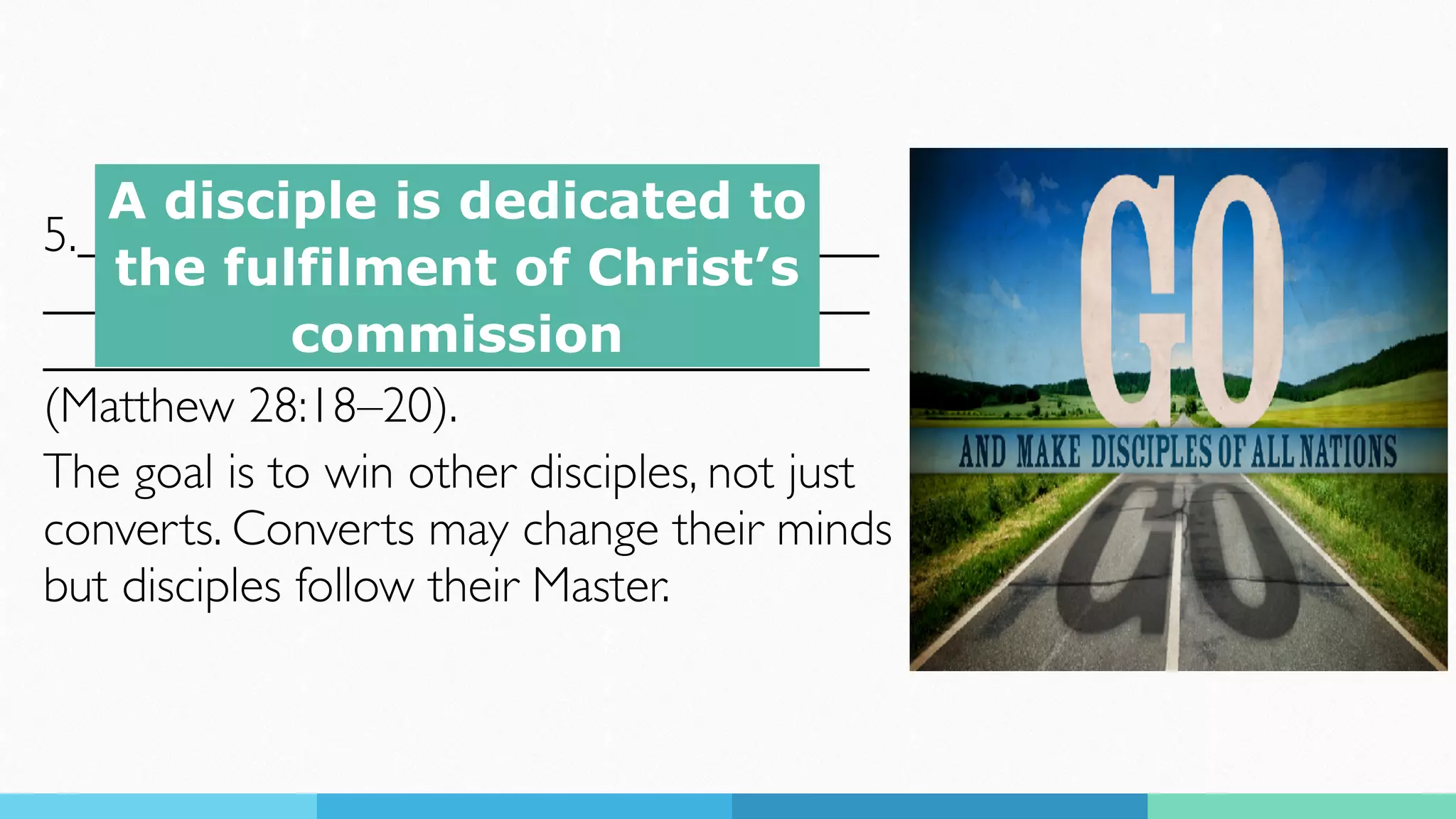 1 What is a Disciple? | PDF