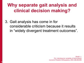 1 what is clnical gait analysis (cga ifa 2015) | PPT