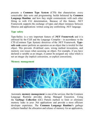 1 what is microsoft .net framework | DOCX | Programming Languages ...