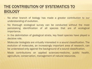 What is Systematics | PDF