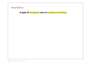 #1 Windows Virtualization notes for learning | PDF | Operating Systems ...