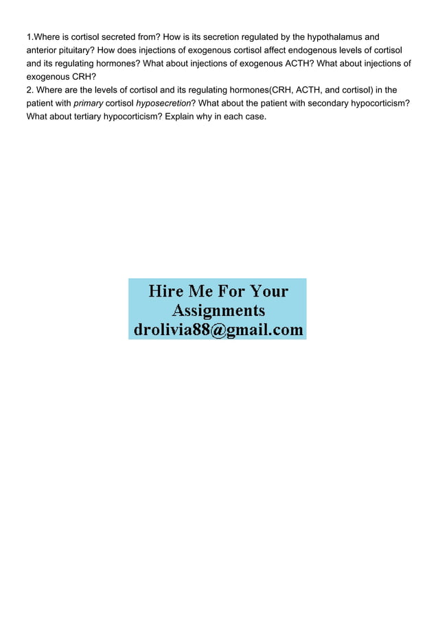1Where is cortisol secreted from How is its secretion regu.pdf