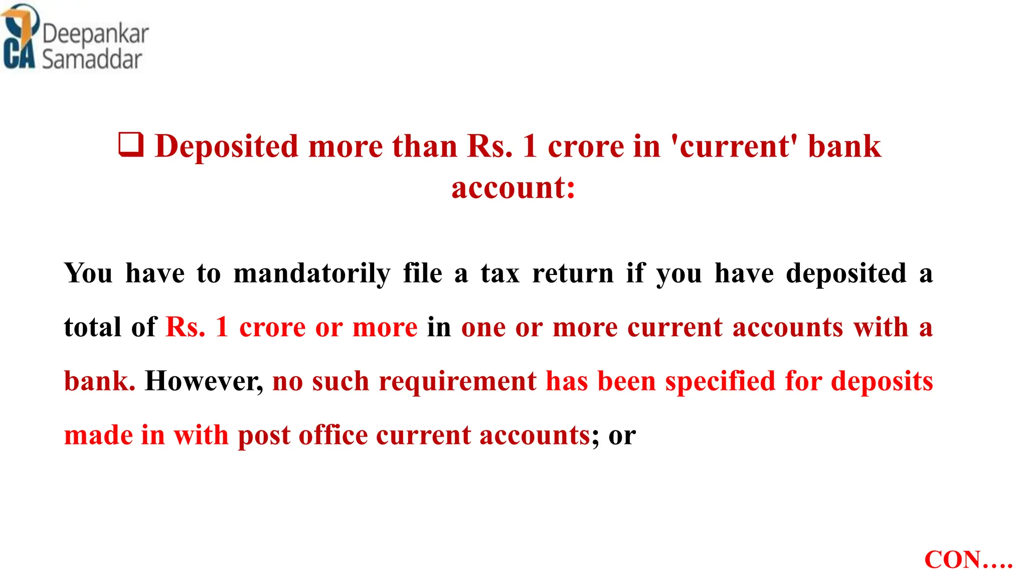1 Types of ITR forms to be filed for FY 22-23.pptx | Business ...