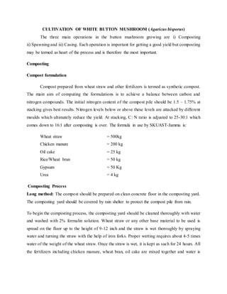 white button mushroom | DOCX