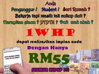 1WHP SUPERBOB INDONESIA - GRATIS DIDAFTARKAN RM55 | PPTX