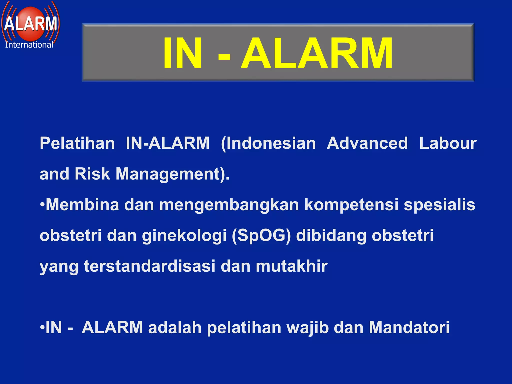 1 Why do we need ALARM course.ppt